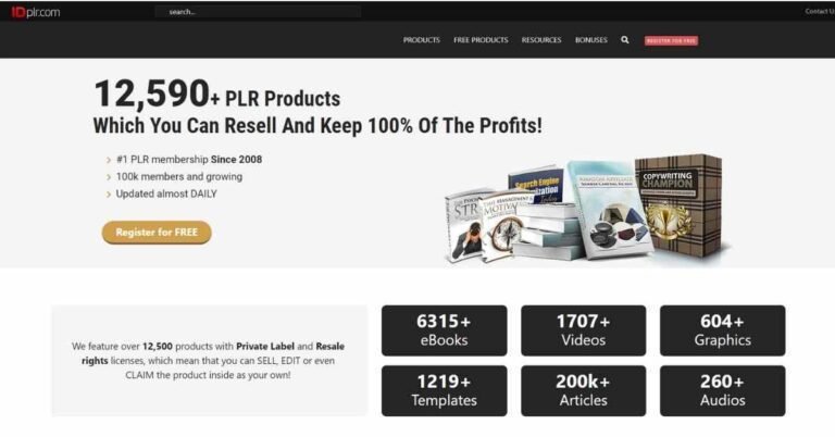 25+ Best PLR Sites To Make Money (High-Quality Products) 2026 - Webjinnee