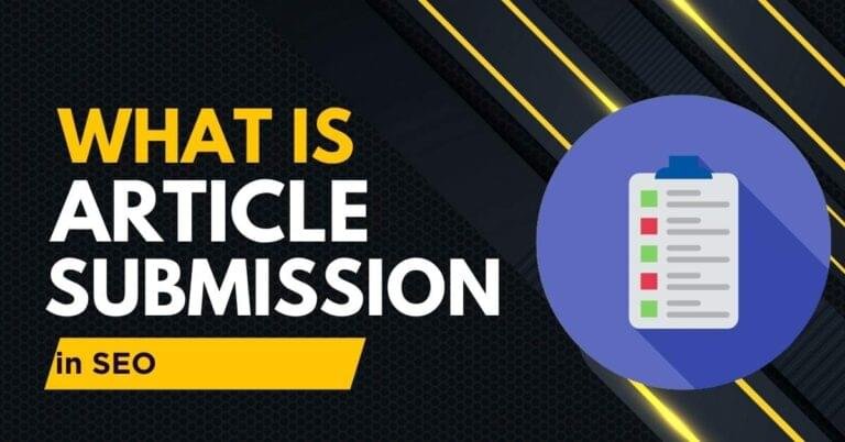 What Is Article Submission In SEO? - Webjinnee